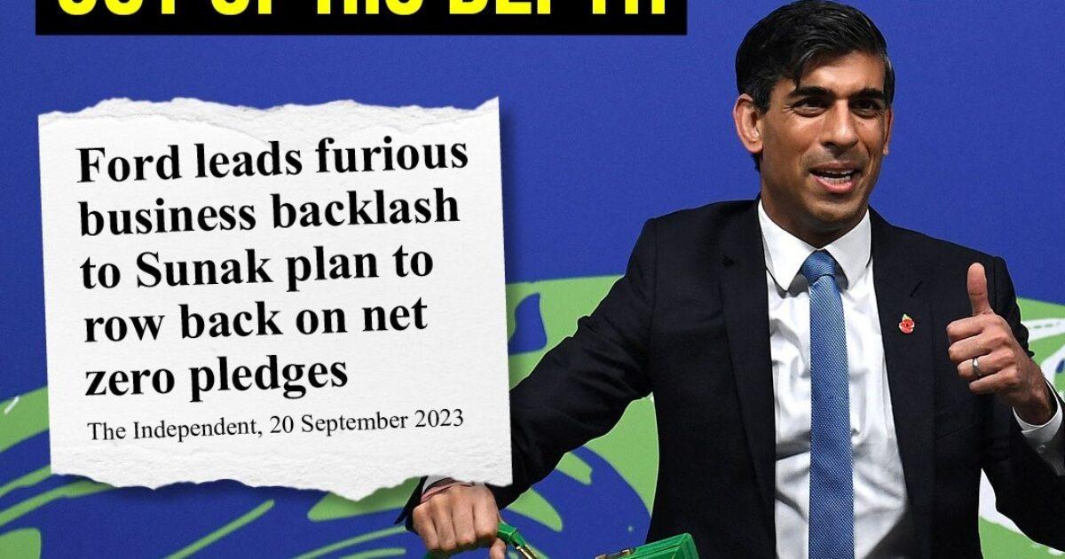 Rishi’s green bonfire: shameful, weak and desperate - Catherine West